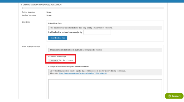 As an author, how do I respond to reviewer comments and upload a ...